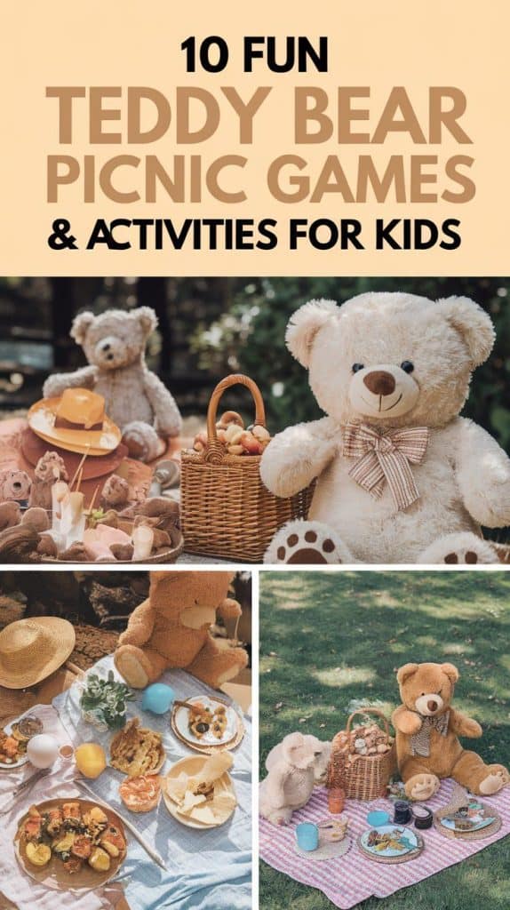 10 Fun Teddy Bear Picnic Games & Activities for Kids - singleyum.com