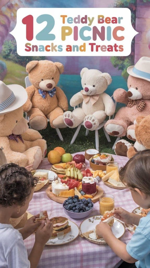 12 Delightful Snacks and Treats for Your Teddy Bear Picnic - singleyum.com